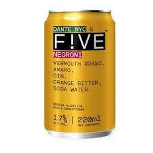 Drink Negroni Five & Dante 220ml - Empório da Cerveja